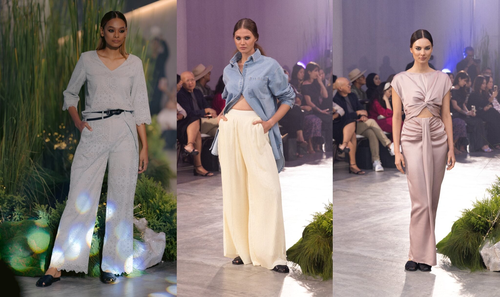 Kasual sofistikated dengan siluet beralun – RAEA