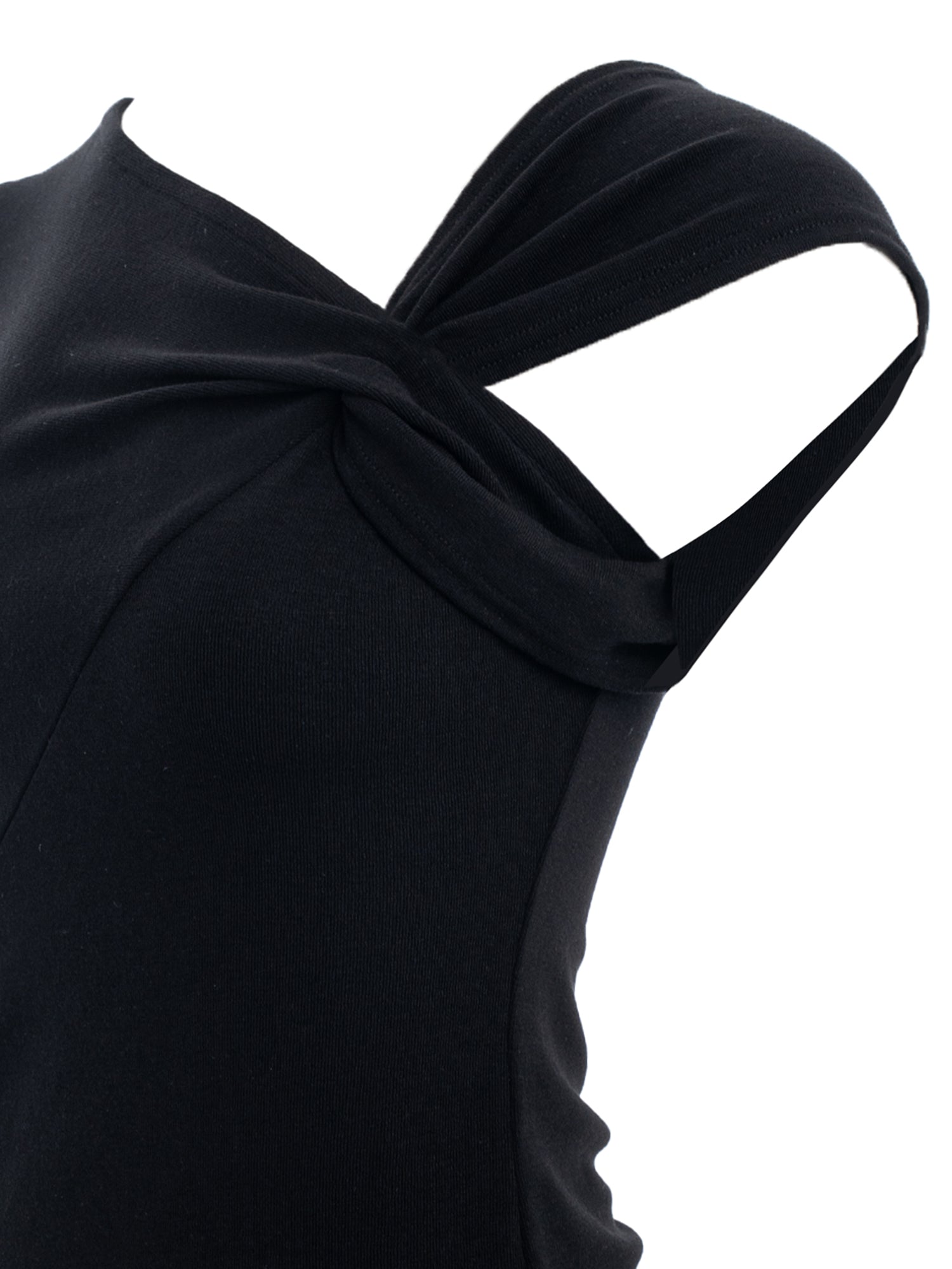 Asymmetric Shoulder Cutout Top – RAEA