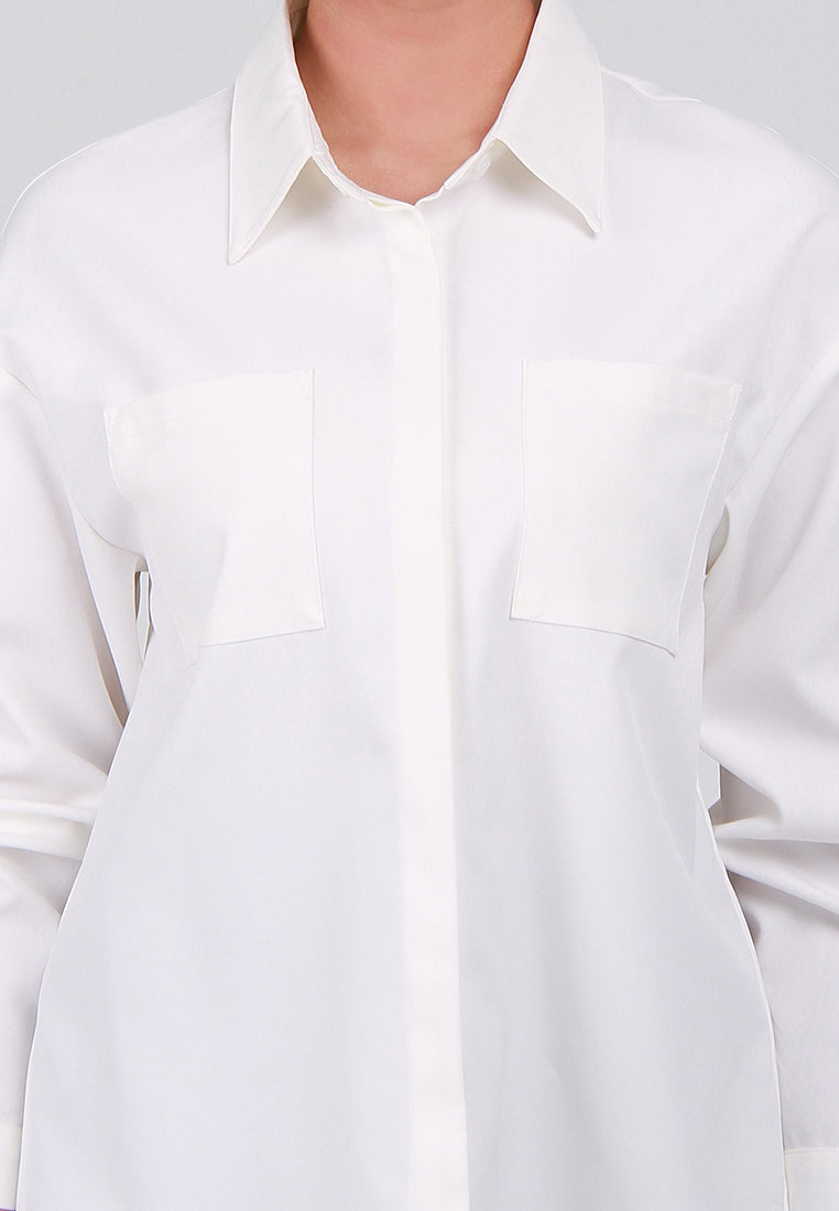 Louise Front Pocket Shirt – RAEA