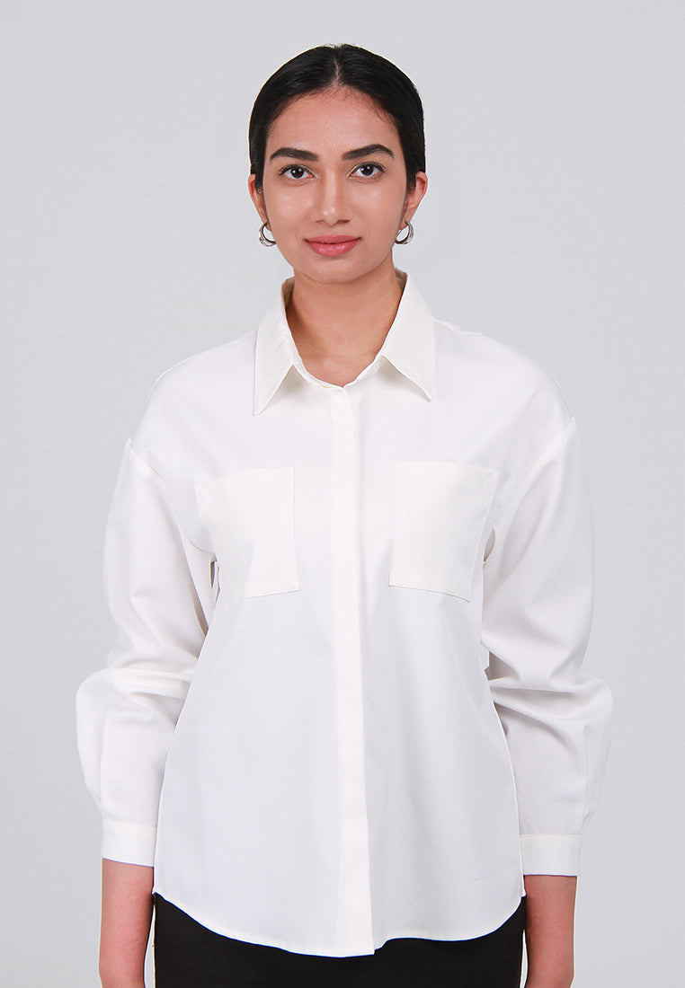 Louise Front Pocket Shirt – RAEA